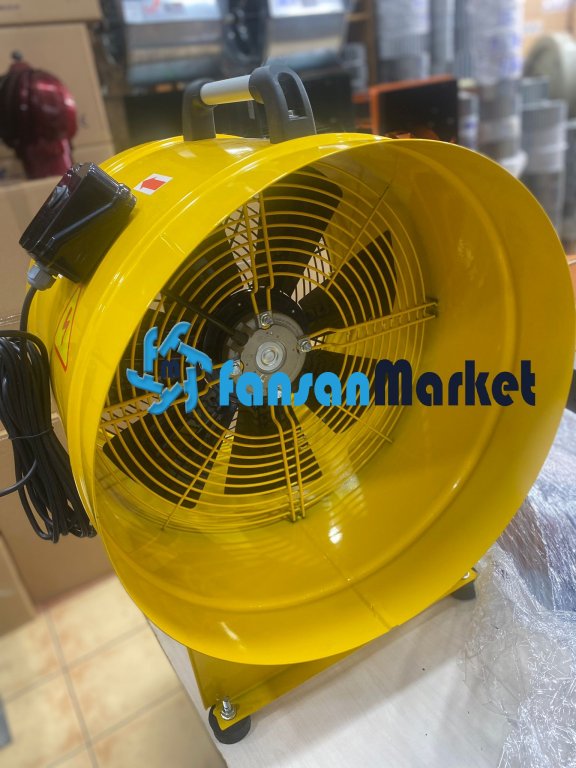 Aksiyel Mobil Fan Duman Tahliye Fanı 30 Çap 2.500m3/h, Fansan Fan ...