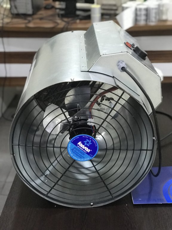 Fanlı Isıtıcı-Sera Isıtıcısı-Kanal Tipi Rezistanslı Isıtıcı-3 kw ...