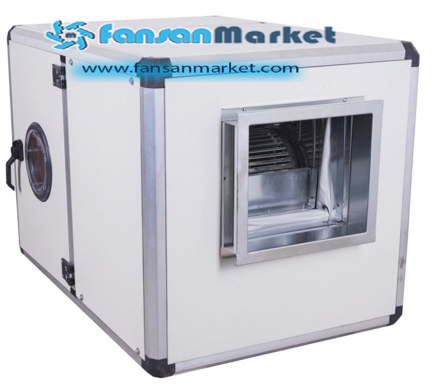 Kabinli Fan Sık Kanat 5.50Kw 16.000 m3/h 40 mm/SS, Fansan Fan Market ...